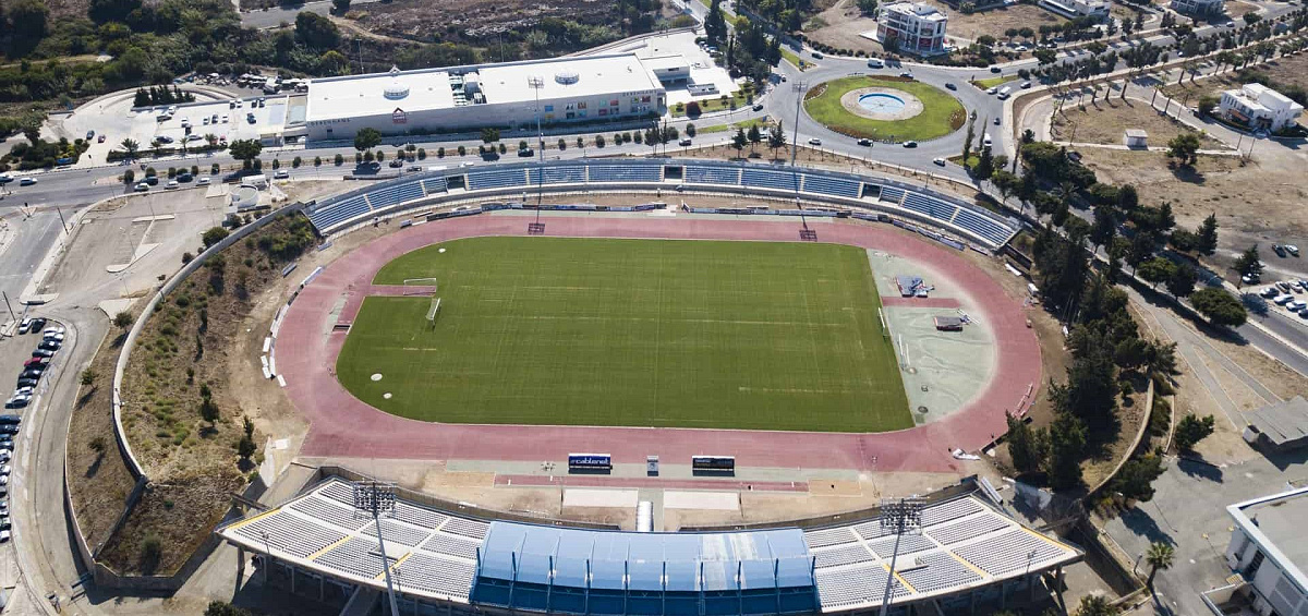 The Stylianos Kyriakides Stadium in Paphos is awaiting major renovation ...