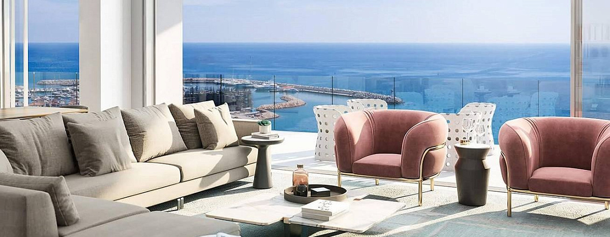 Zeus Tower Apartments Now Available for Sale in Blu Marine Limassol ...