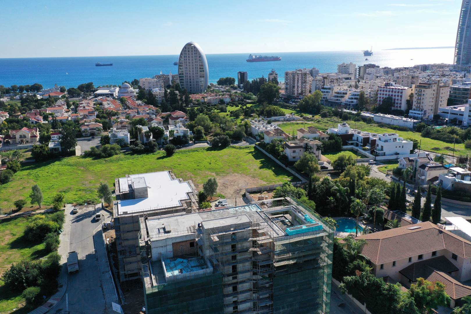 New 1-bedroom flat for sale in Neapolis, Cyprus. - Object № 55947